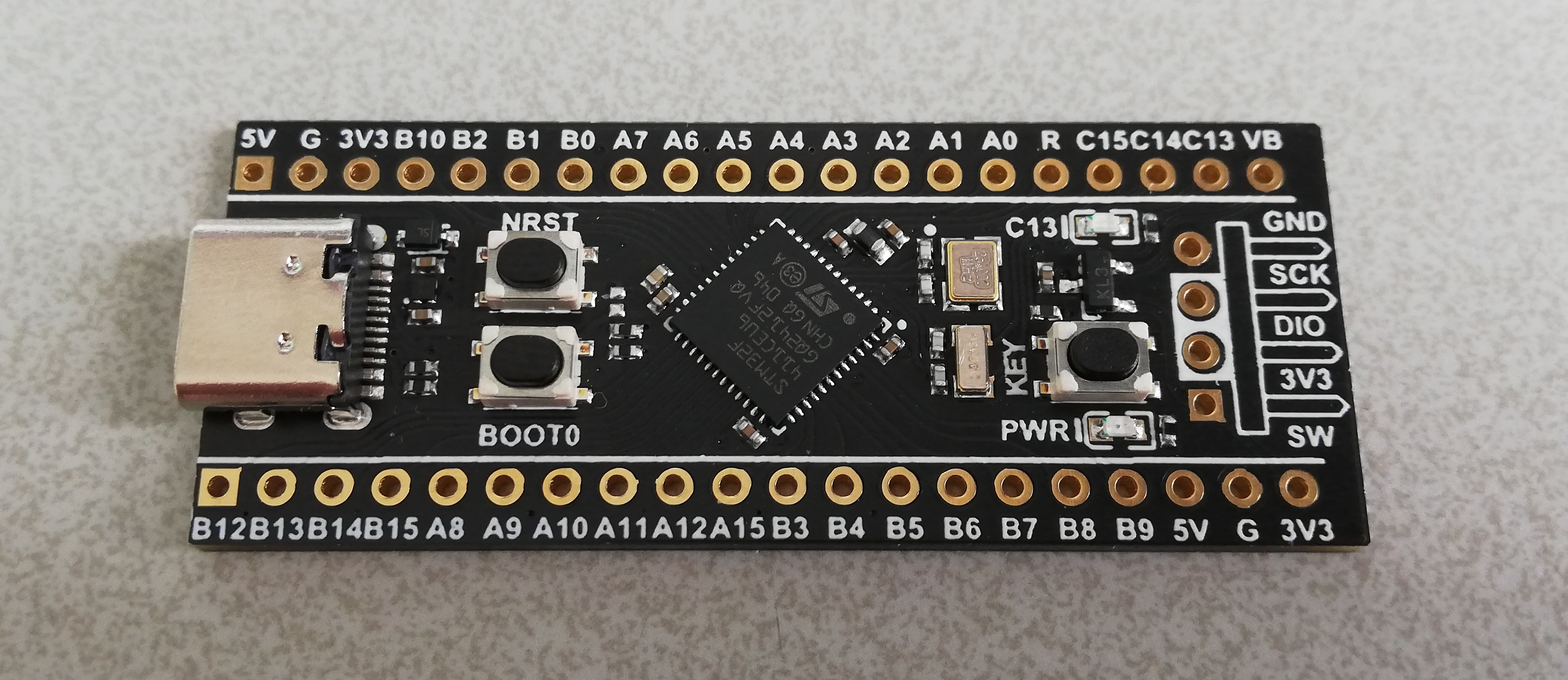 STM32F401/411 black pill development board | NewInnovations
